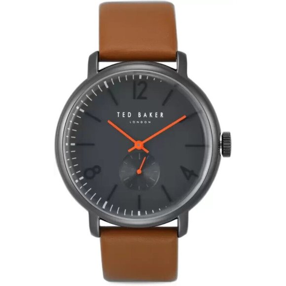 Ted Baker | Accessories | Ted Baker Nolan 031514 Mens Quartz Gray Black ...